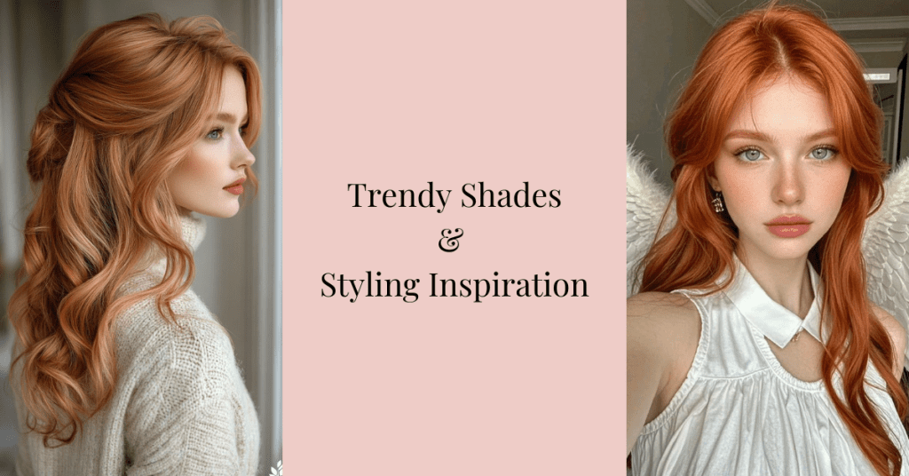 Red Hair Colour Ideas & Hairstyles for 2025